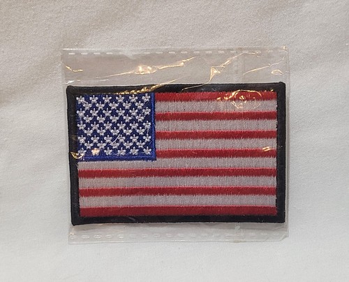 American Flag Red White Blue USA Military Patch Helmet Motorcycle Sew ...