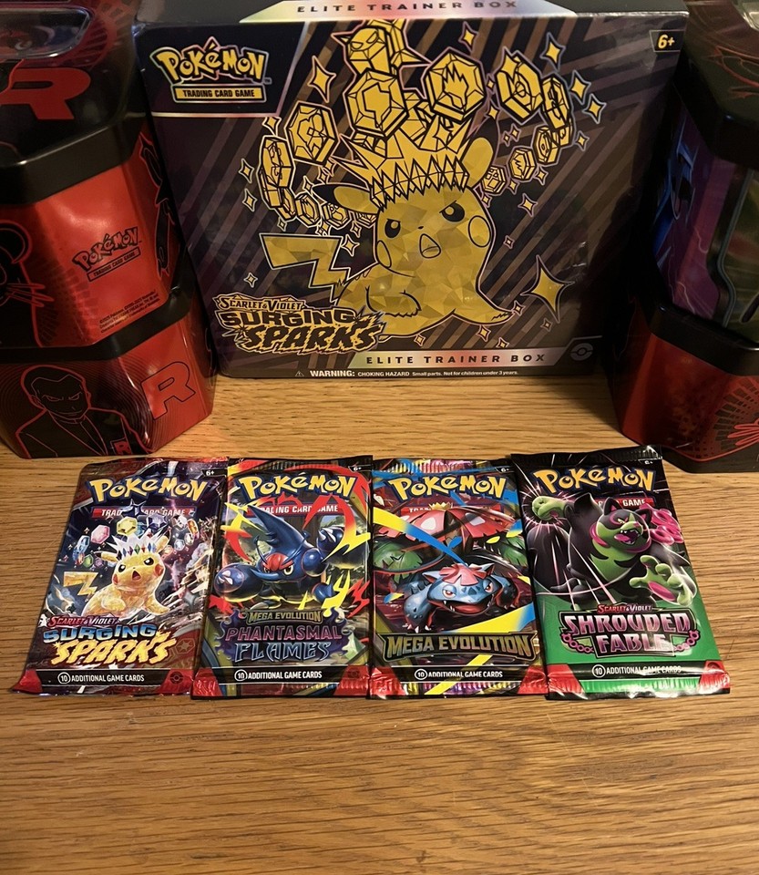 Pokemon Booster Pack Bundle [4 Packs] - Sealed | eBay UK