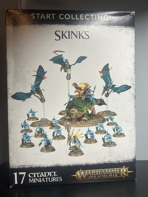 AoS Age of Sigmar Start Collecting Skinks Seraphon Box Set Lizard Games ...