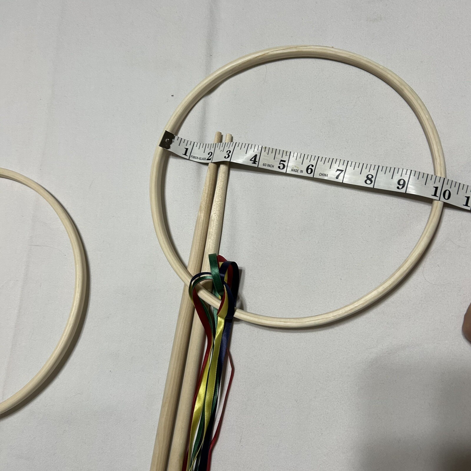 THE GAME OF GRACES Colonial Williamsburg Wood Hoop Game | eBay