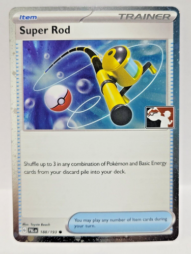 Pokemon TCG Super Rod 188/193 COSMOS HOLO Prize Pack Series 4 Near Mint ...