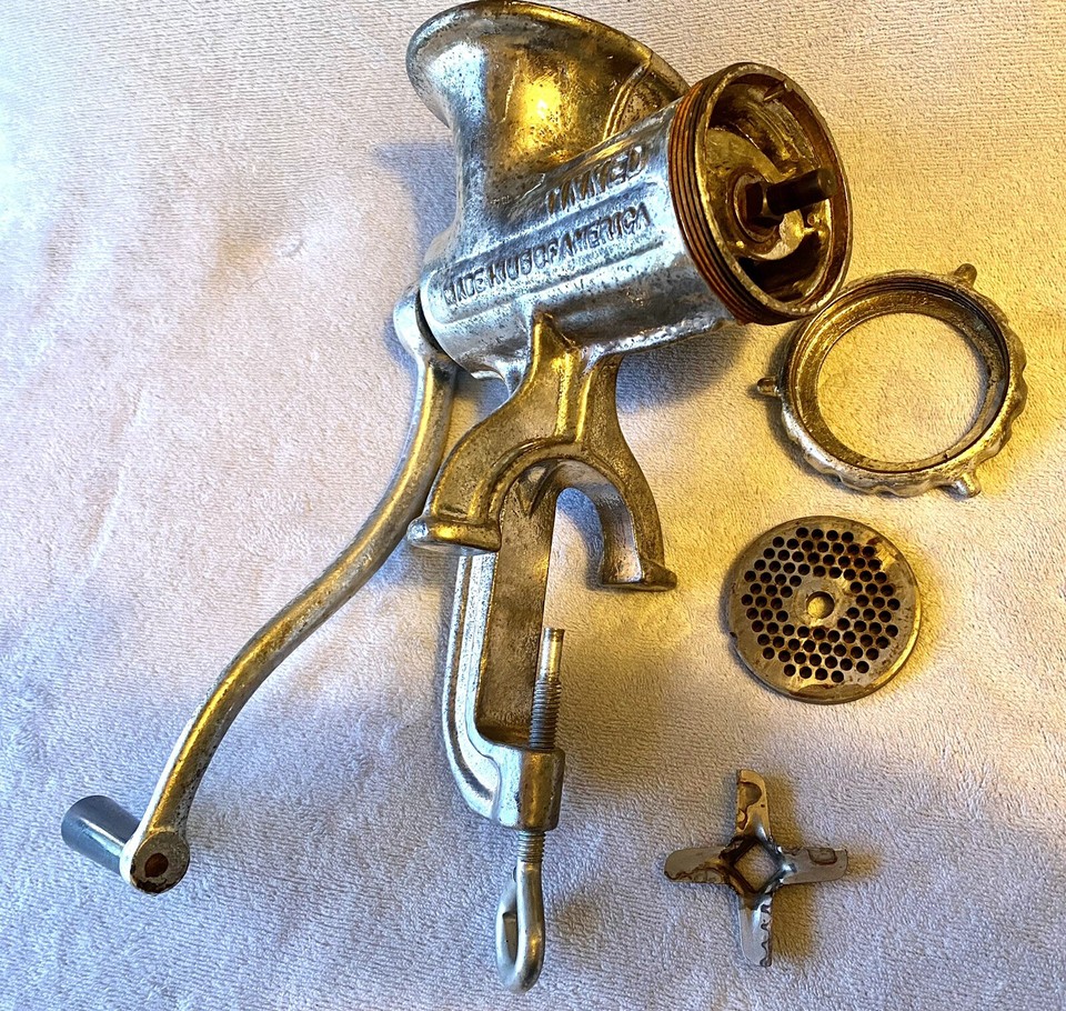 CHOP-RITE MFG. #10 MEAT/SAUSAGE GRINDER W/ 3/8” PLATE & BLADE MADE IN ...