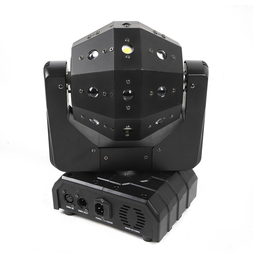 RGBW LED Laser Moving Head Stage Light DMX DJ Disco Party Effect ...