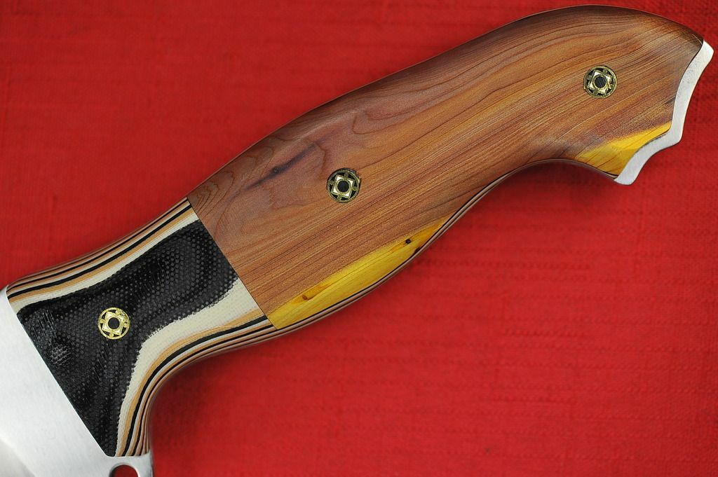 Busse Custom Bushwacker Mistress Bowie .195" Satin INFI, G-rexed ...