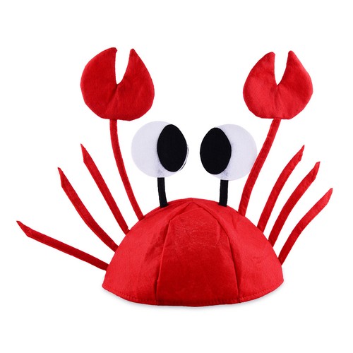 Adult/Kid Cute Animal Lobster Crab Felt Hat Cap Costume Party Accessory ...