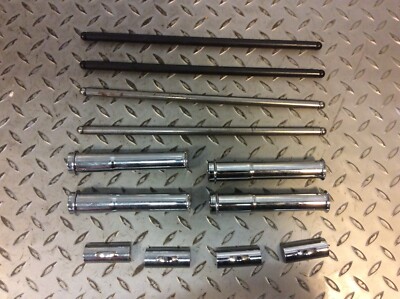 Harley Davidson Twin Cam Dyna Softail Pushrods Push Rod Tubes Tube ...