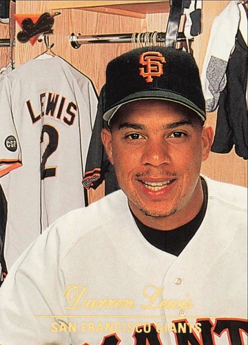 1994 Donruss Studio Baseball Darren Lewis San Francisco Giants #85 | eBay