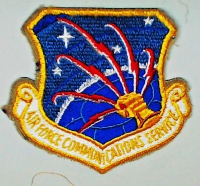 ORIGINAL USAF US AIR FORCE SQUADRON PATCH COMMUNICATIONS SERVICE | eBay