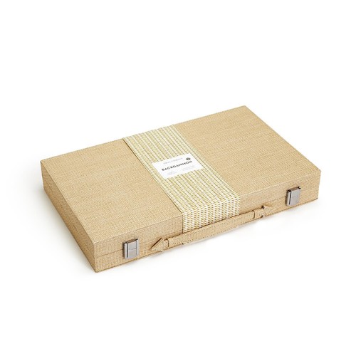 Grass Cloth Backgammon Set | eBay