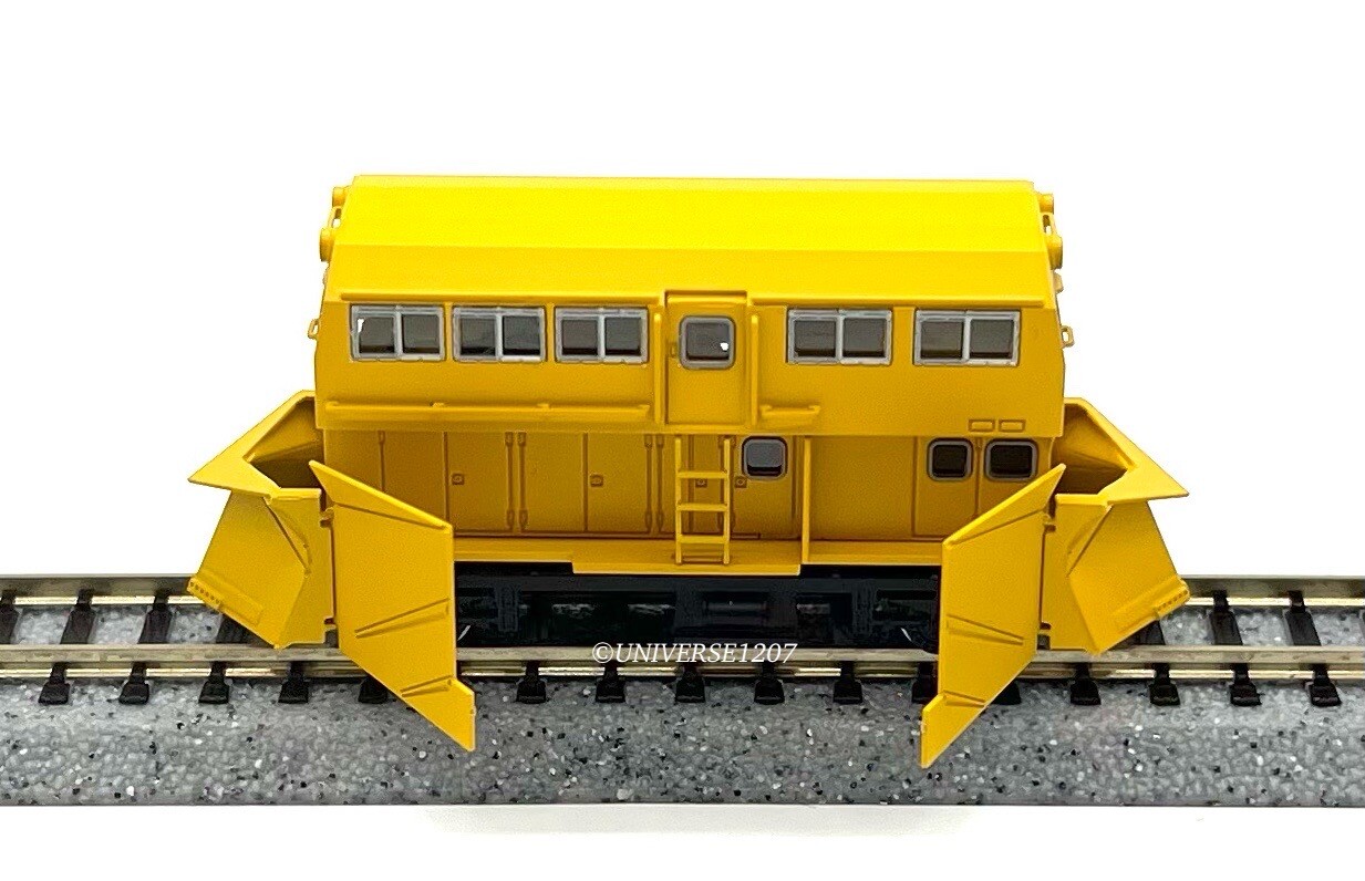 N Scale World Craft TMC400S Track Maintenance Motor Car Snow Plow Train Brass | eBay