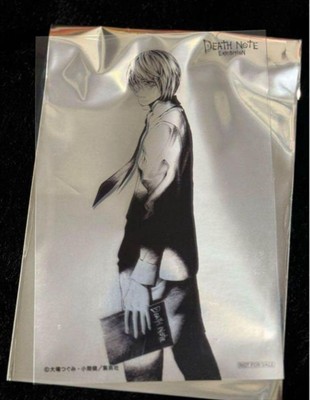 Death Note Clear Card Admission Bonus Yagami Light Death Note ...