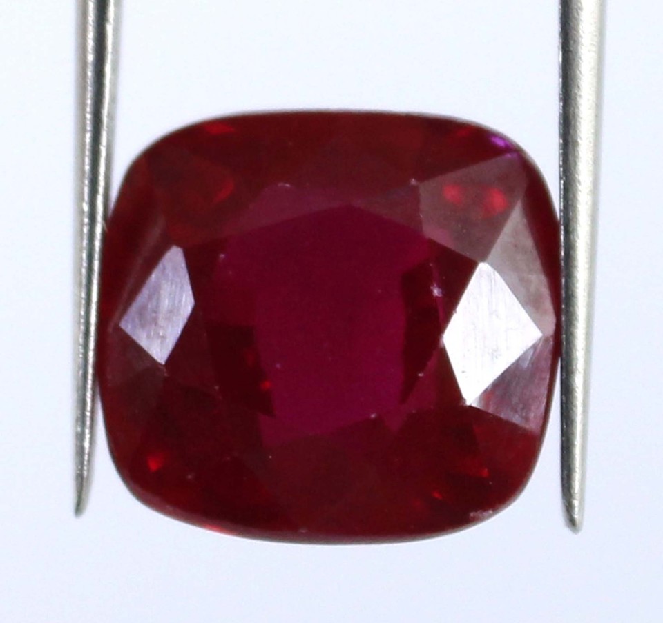 Burma Cushion Certified Natural Red Painite 8.70 Ct/10 mm Loose ...