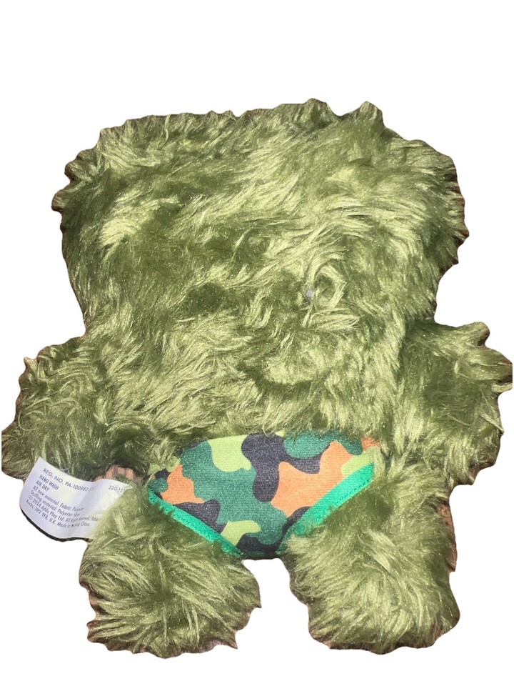 Fuggler Plush Budgie Underwear Funny Ugly Monster Green Fuzzy Monster ...