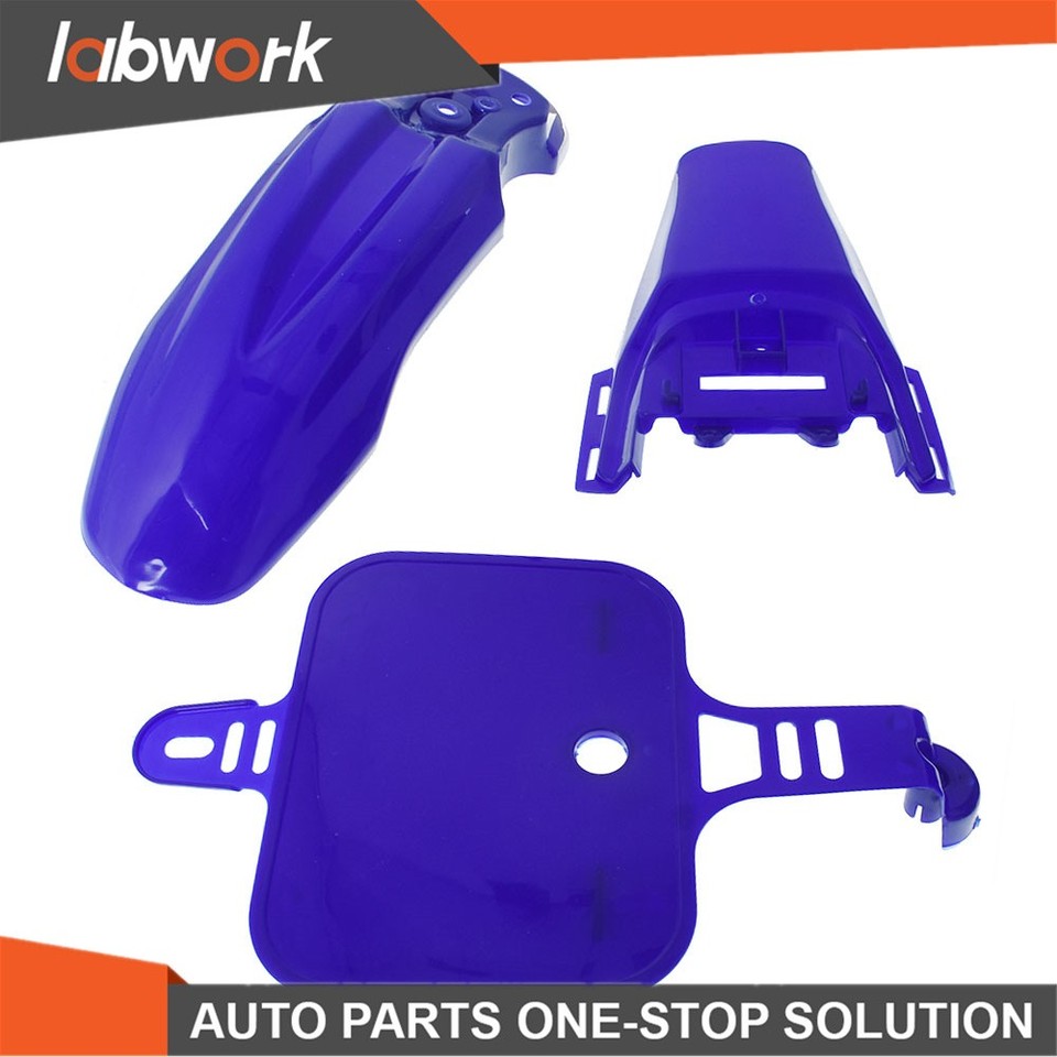 Labwork Blue Plastic Fender Fairing Kit For Honda XR50 SDG SSR107 125 Dirt Bike | eBay