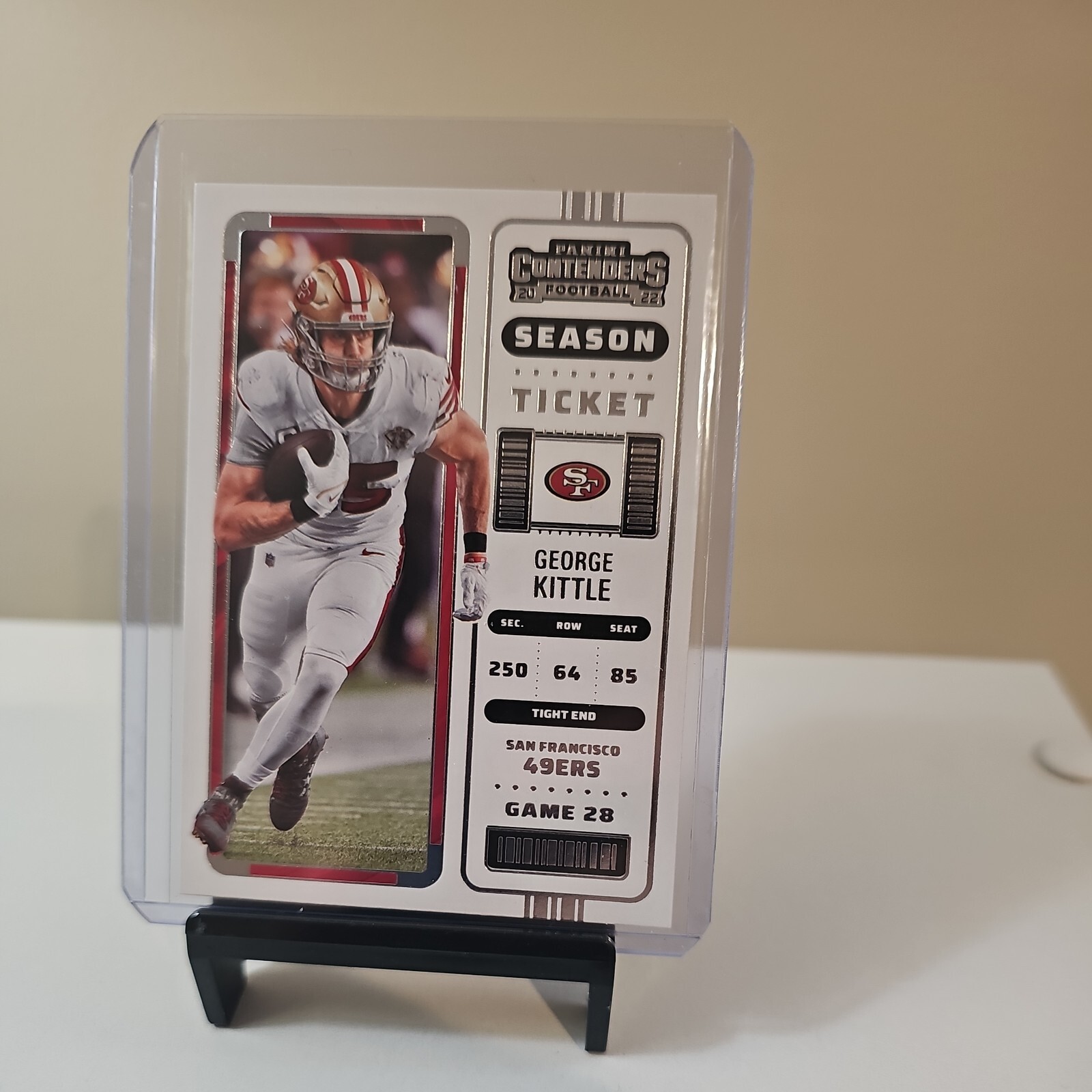 2022 Panini Contenders - Season Ticket #84 George Kittle | eBay