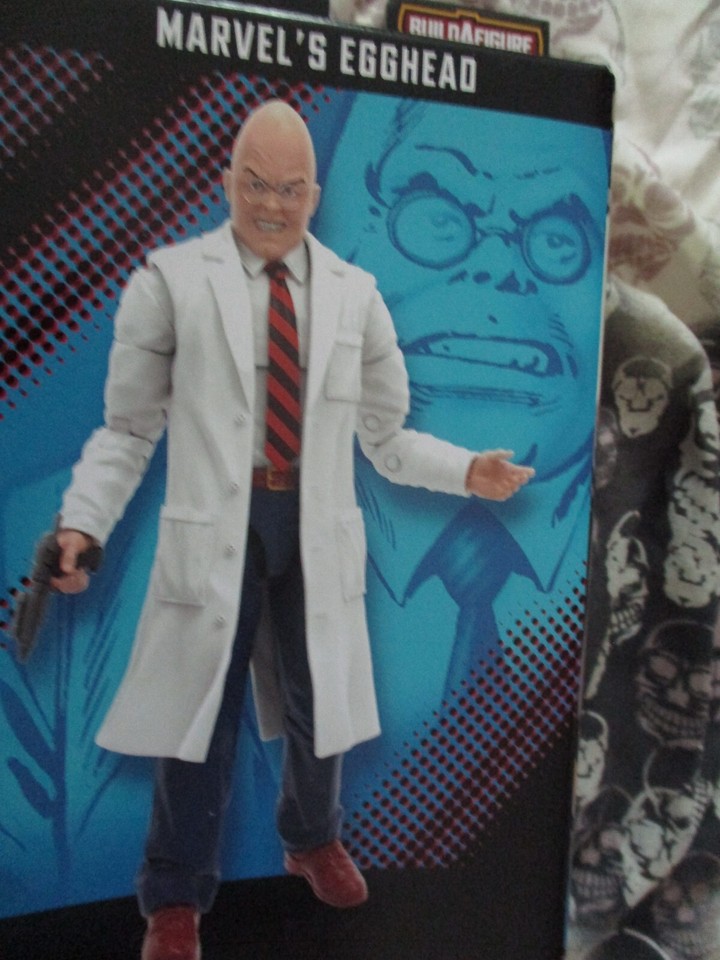 Marvel Legends Egghead BAF-Cassie Lang Looks like a Cone Head from SNL ...