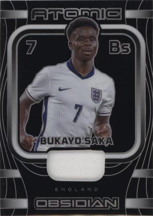 2023-24 Panini Obsidian - Atomic Material Bukayo Saka #AM-BSA /199 (MEM ...