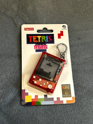 Supreme Tetris Mini Keychain Red SS24 KeyRing Factory Sealed | eBay