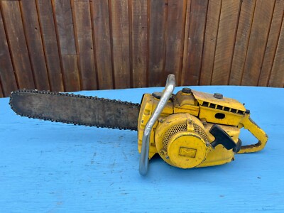 McCULLOCH 200 Chain Saw with 18" Bar Chainsaw | eBay