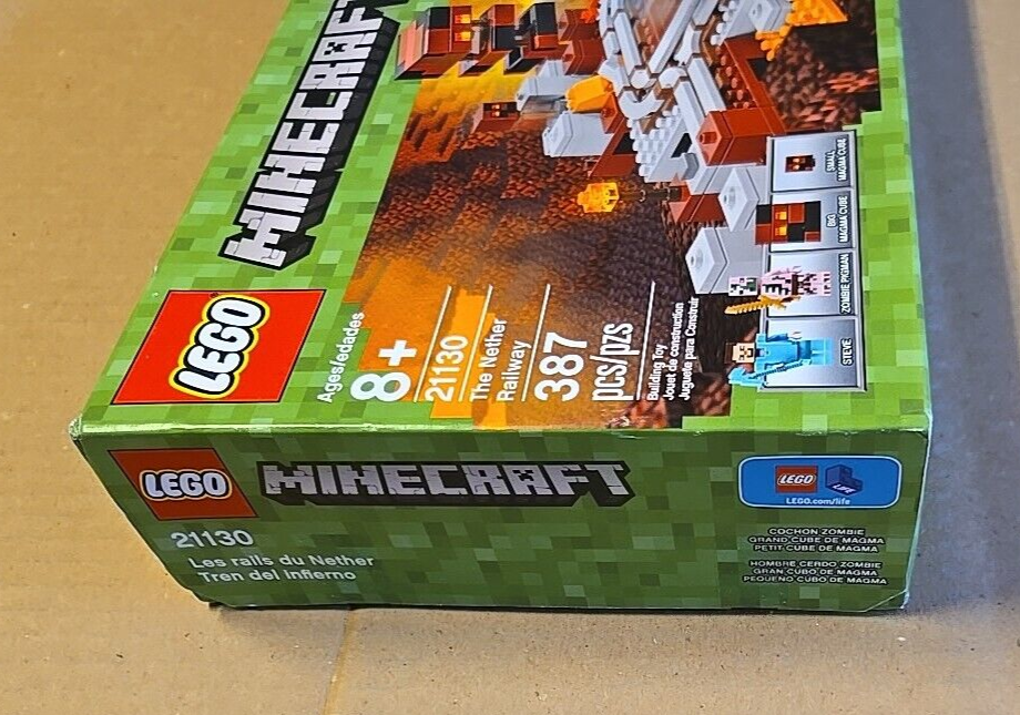 LEGO Minecraft: The Nether Railway (21130) for sale online | eBay