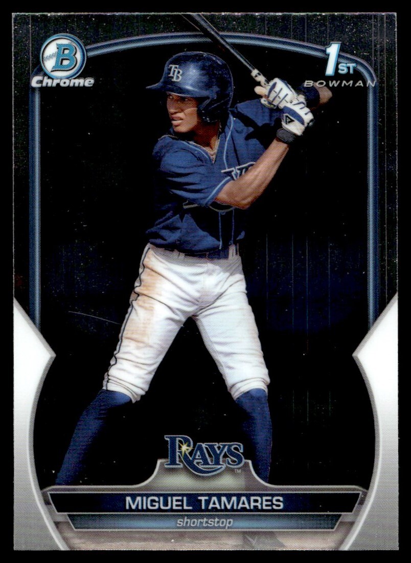 2023 Bowman Chrome Prospects Miguel Tamares G79 #BCP-179 | eBay