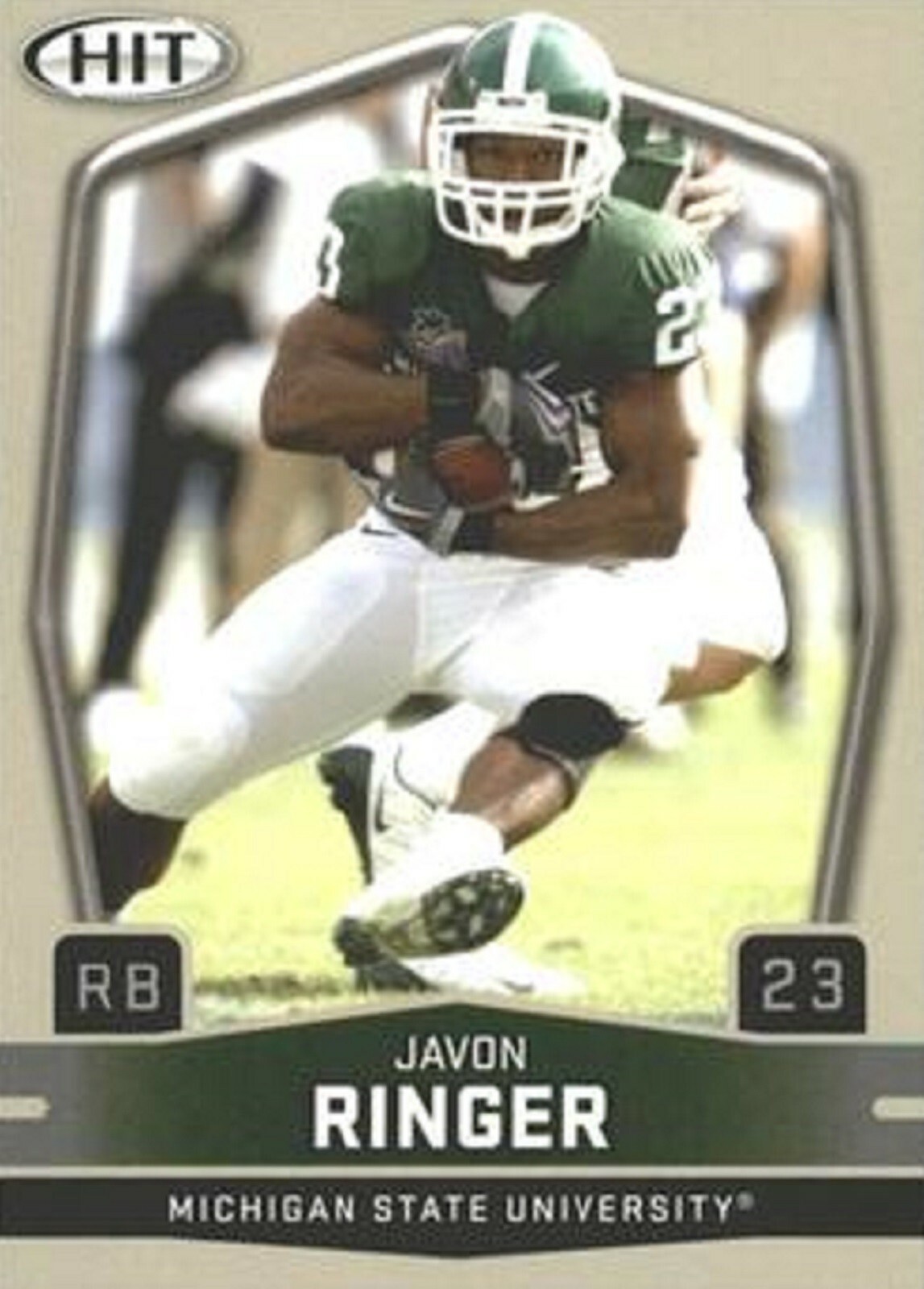 2009 SAGE HIT Glossy 23 Javon Ringer RC Michigan State Spartans ...