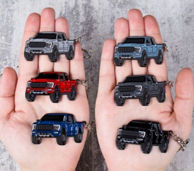 F150 Keychain compatible with Ford F150 Accessories 2023 F-150 Key ...
