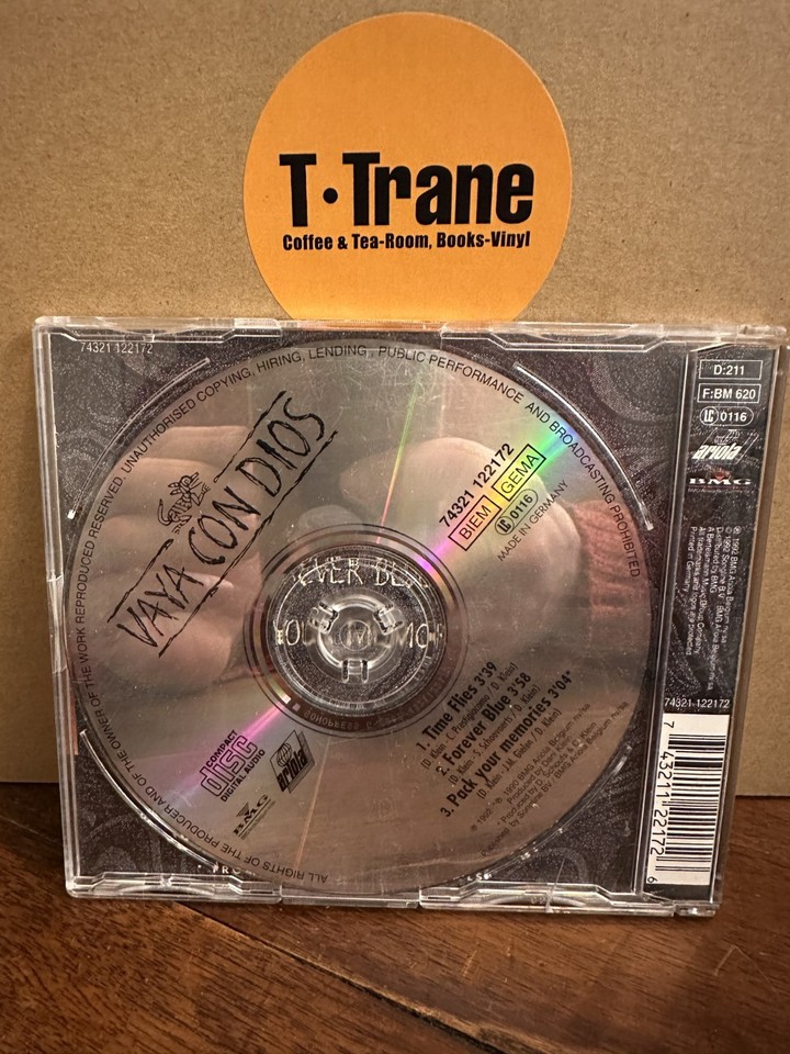 CD SINGLE PROMO / Vaya Con Dios - Time Flies (Ariola, BMG) - EUROPE ...