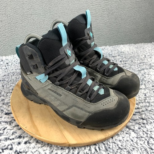 Black Diamond Mission Approach Shoes Womens 7 Leather Waterproof Hiking ...
