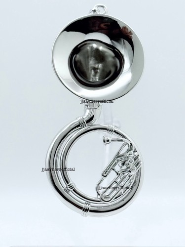 Sousaphone Ornament Musical Instrument Pendant Decoration Mini Tuba Jr ...