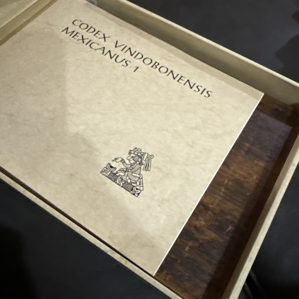 Codex Vindobonensis Mexicanus I Manuscript Boxed Folded Paper Image ...