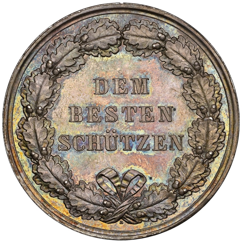GERMANY Bavaria Prince Regent Luitpold c. 1887-1912 silver award Medal ...
