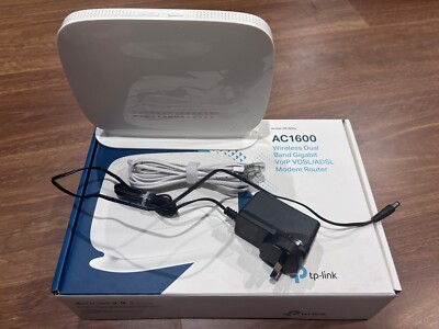 TP-Link Archer VR1600v AC1600 Wireless VDSL/ADSL Modem Router | eBay