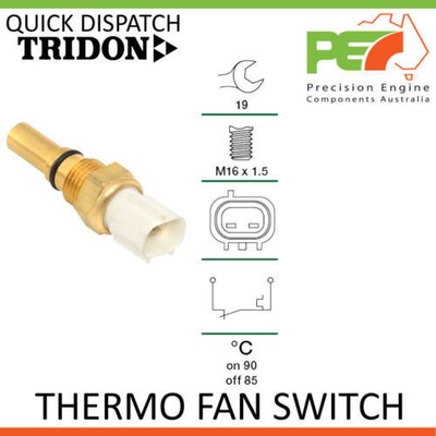 * TRIDON * Thermo Fan Switch For Toyota Celica ST184R ST204R - SX,ZR ...