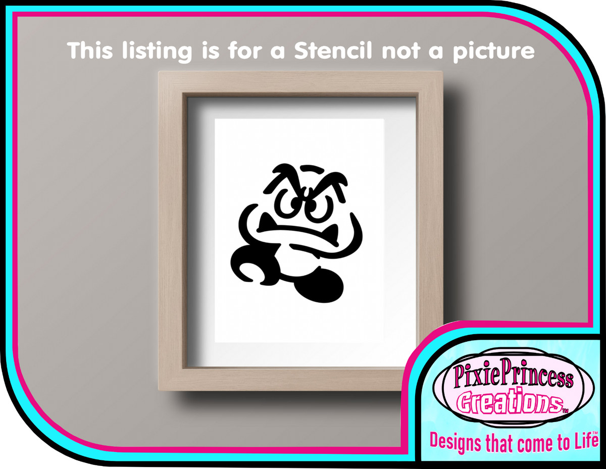 Goomba Stencil