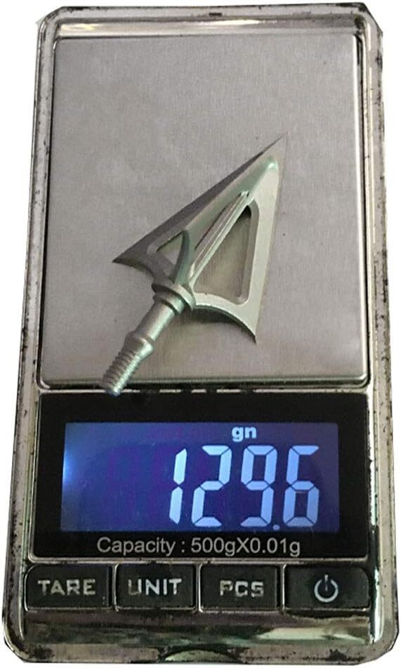 Archery Broadheads 100/125 Grain Fixed Blades Stainless Steel Hunting ...