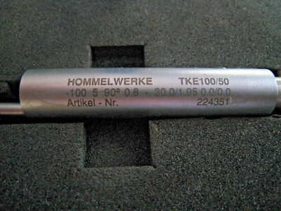 HOMMEL-ETAMIC ortable Surface Roughness Measurement P/N: TKE100/50 ...