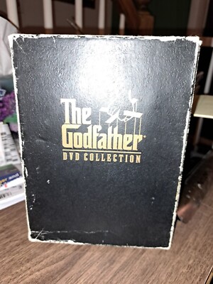 The Godfather DVD COLLECTION 5 Disc DVD set 3 GODFATHER FILMS plus A ...