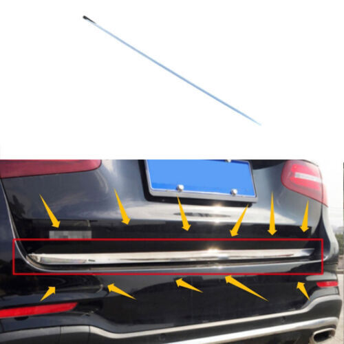 Car For Benz GLC300 2016-2022 1X Chrome Steel Car Tail Door Trunk Lid ...
