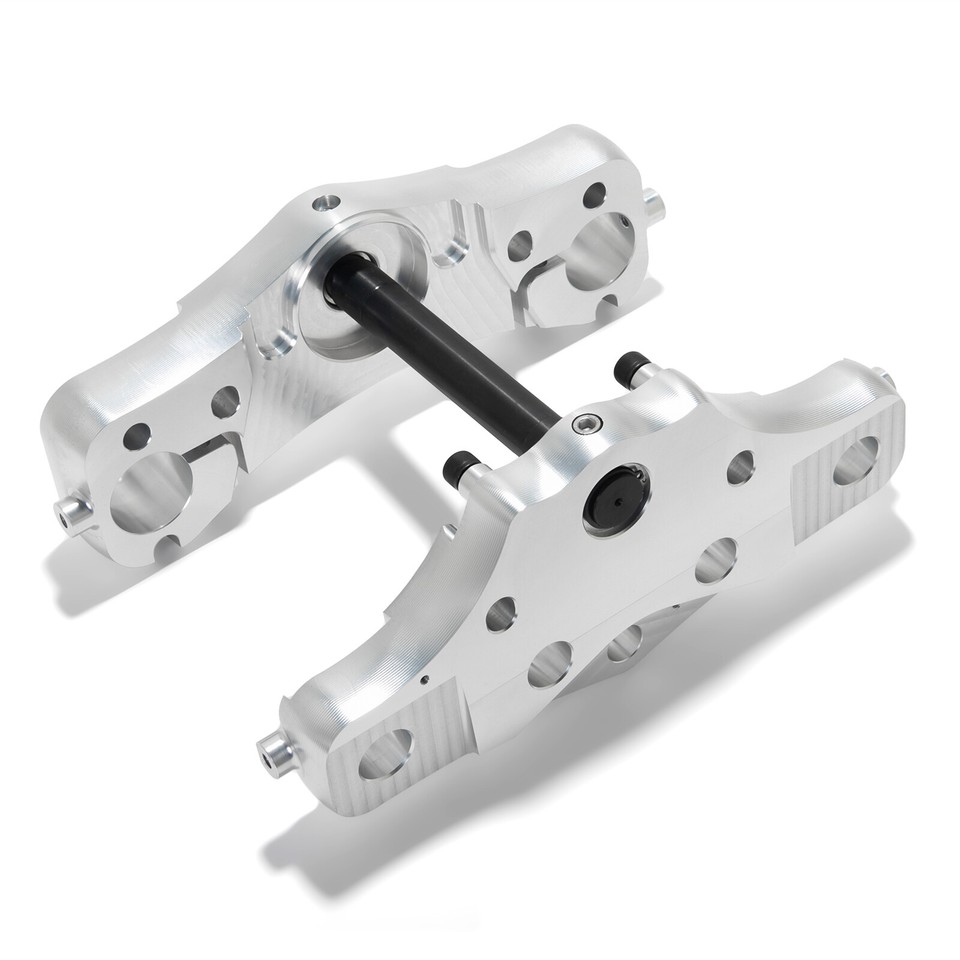 21" 23" 26" Wheel 11 Degree Raked Triple Trees Kits For Harley Touring ...