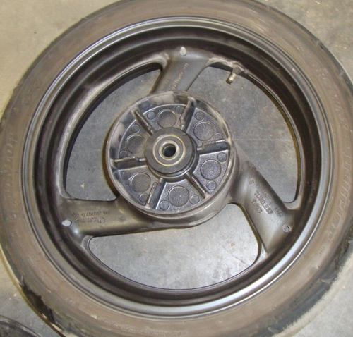 2002 Yamaha YZF 600 YZF600R 600R Rear Back Wheel Rim Tire 160x60-17 17 ...
