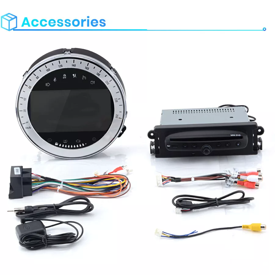 for Mini Cooper 2007-2016 R56 R60 Android 13 Satnav Radio Display ...