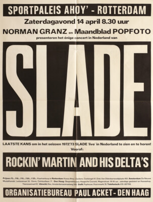Slade & Rockin' Martin & His Delta's 1973 Original Rotterdam, The ...