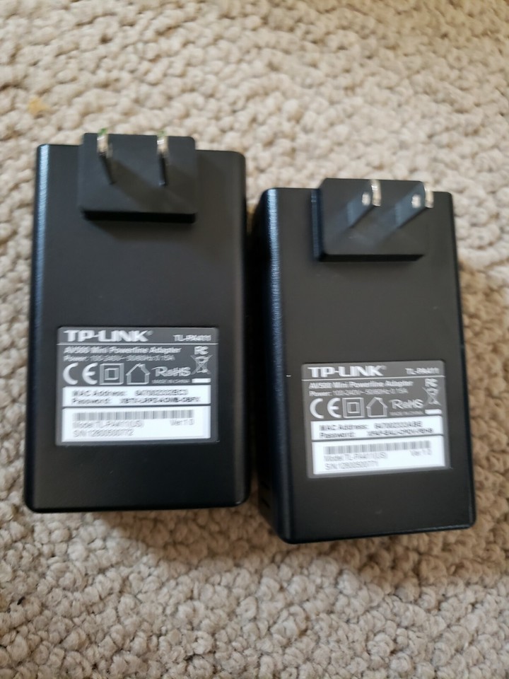 TP-LINK 500 Mbps Powerline Networking Adapter WiFi Extender TL-PA411 ...