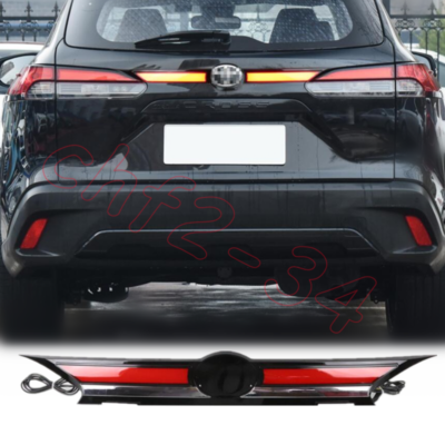 Fit For Toyota Corolla Cross 2022+ Rear Door Trunk LED Tail Light Cover ...