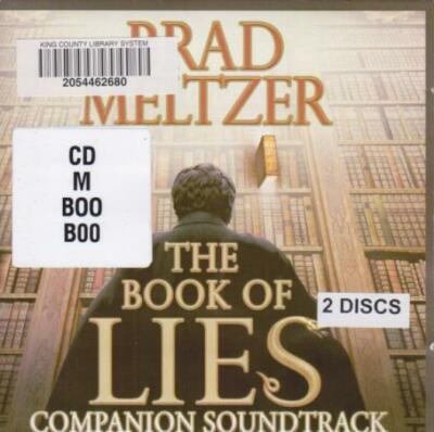 The Book Of Lies Companion Soundtrack 2 Disc Set MUSIC AUDIO CD REM ...