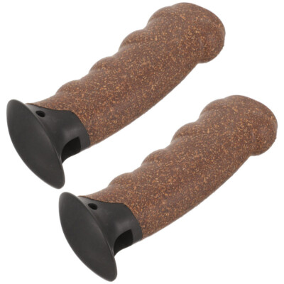 2 Pcs Cork Hiking Pole Handle Grip Replacement for Trekking Pole ...