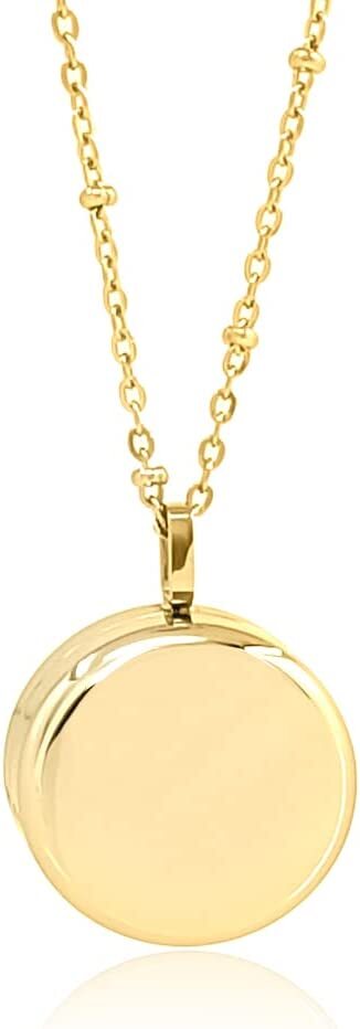 GOLD Pill Locket Necklace, Secure Pill Box Jewelry HOLDER | eBay
