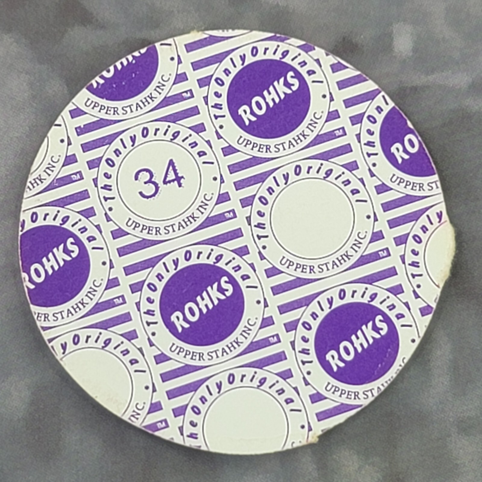 POG Milkcap Vintage 90's Retro Game -Rohks The Crusher 34 | eBay