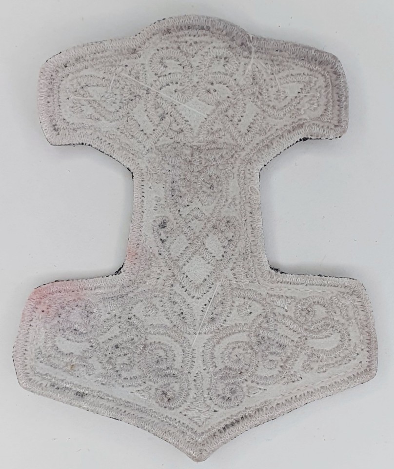 Thor's hammer embroidered cloth patch G040205 | eBay Australia